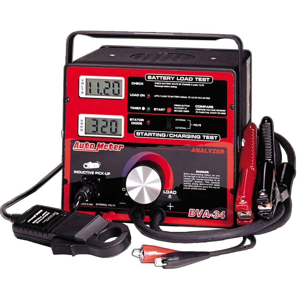 AutoMeter 800 Amp Variable Load Battery and Electrical System Tester ...