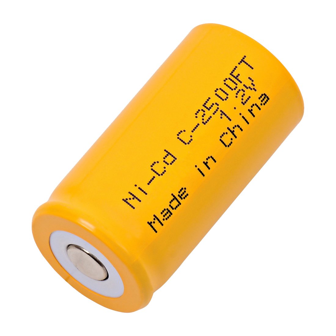 C NiCD Flat Top Rechargeable Battery | Battery Mart