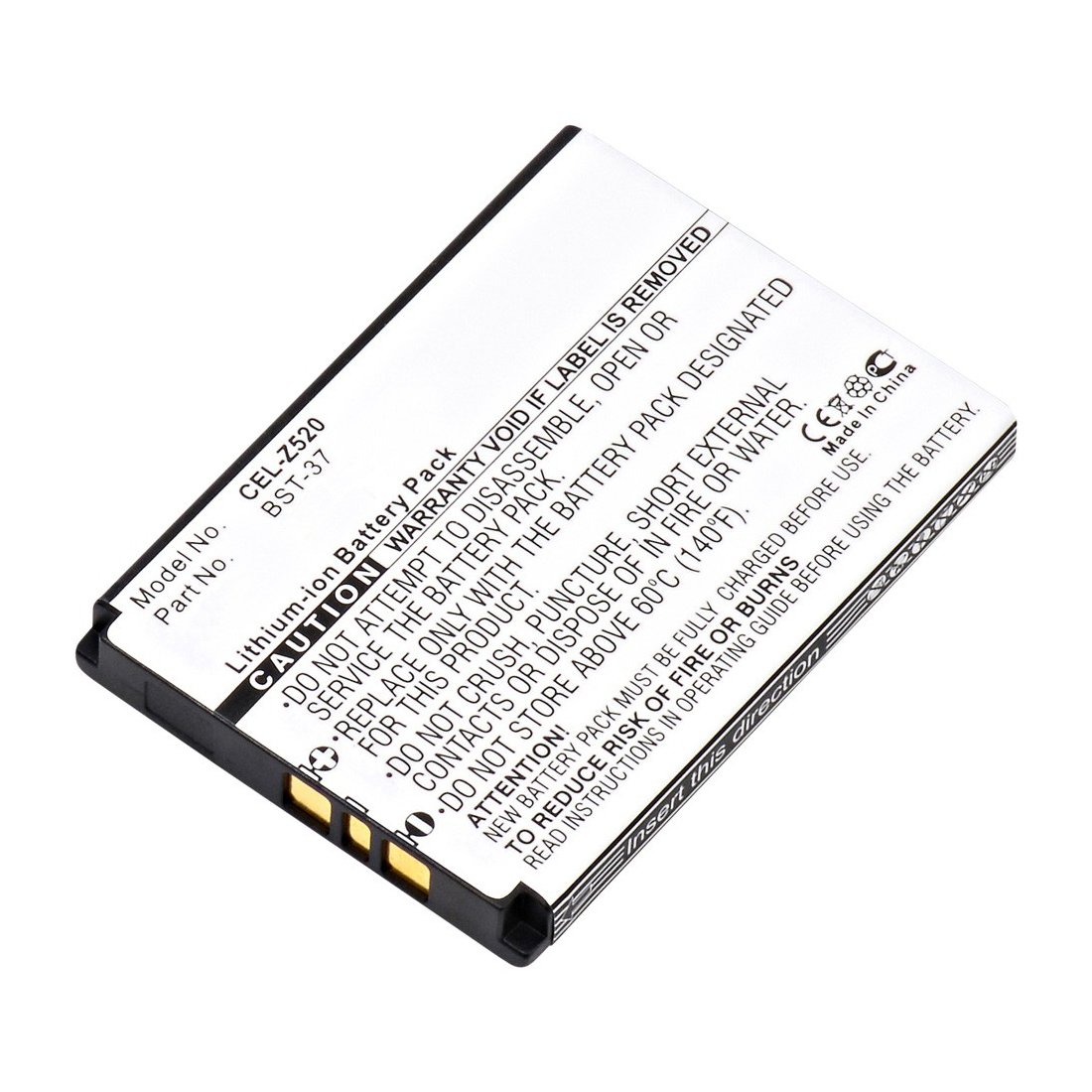 Replacement Sony Ericsson W600, W800 Cell Phone Battery | Battery Mart