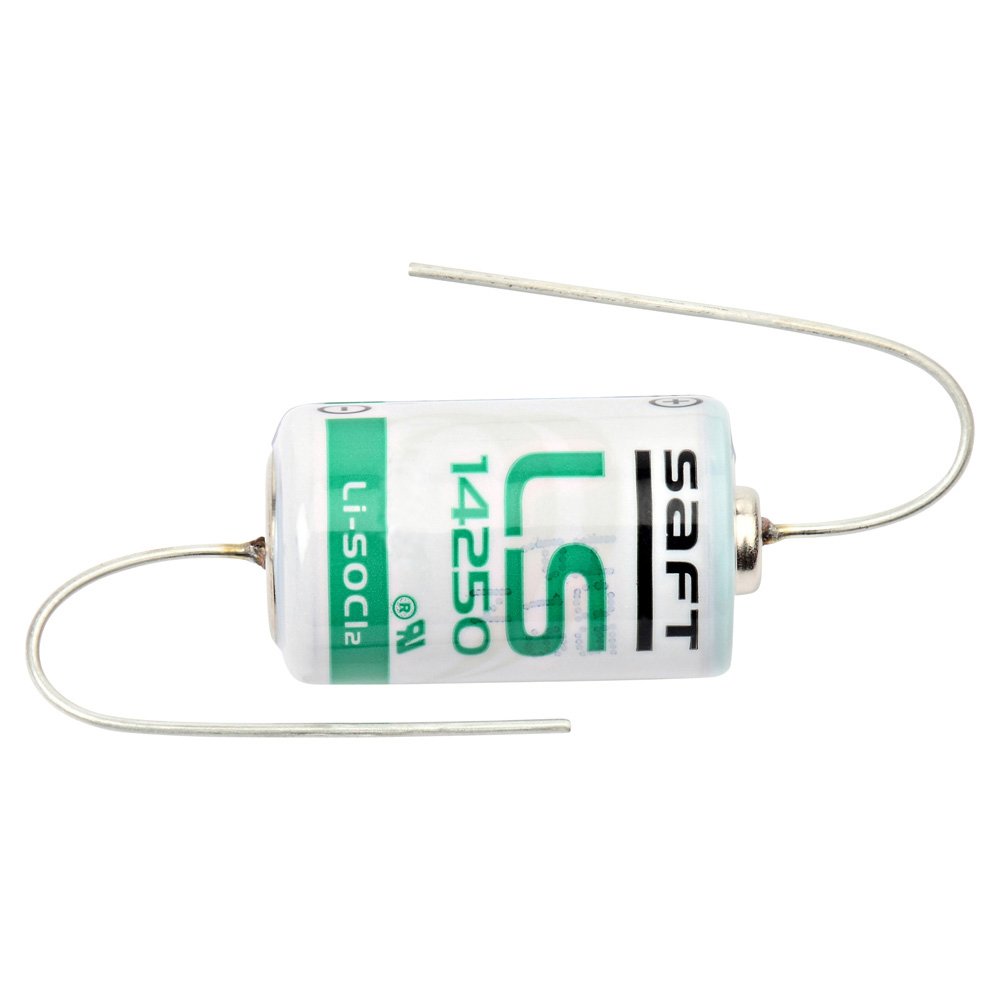 Saft 1/2AA Lithium Cell With Axial PC Leads | Battery Mart