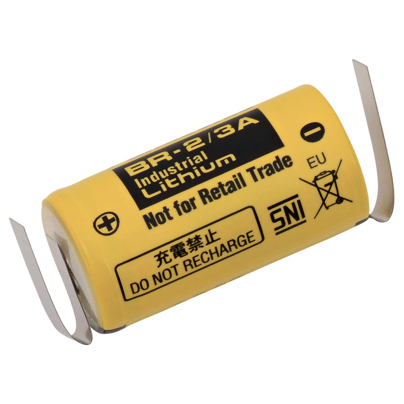 Replacement PLC Computer Backup Battery w/Tabs BR-2/3AT2SP CR-2/3A BR-2 ...