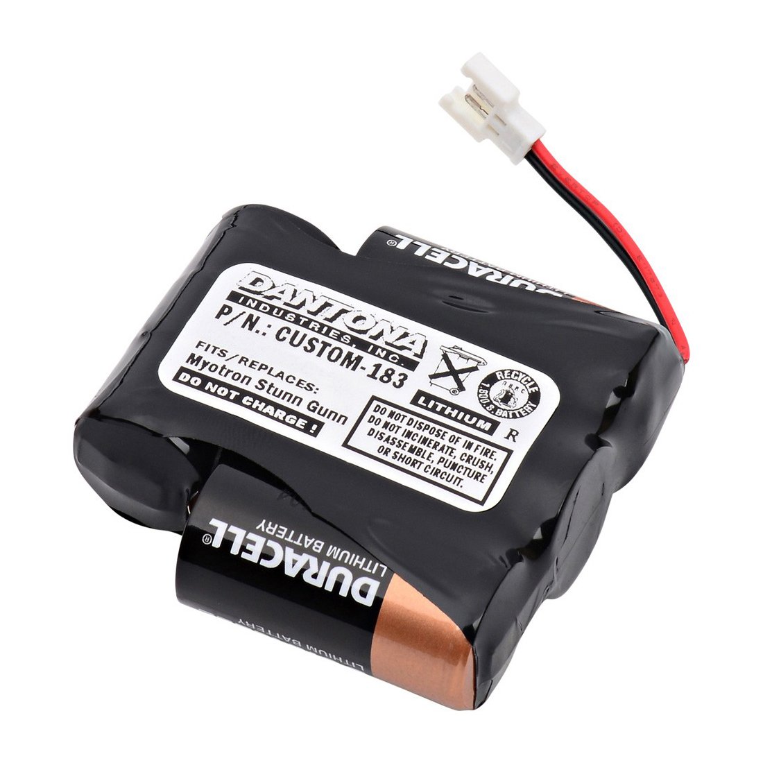 Custom Battery Pack for Arianne Myotron Stun Gun | Battery Mart