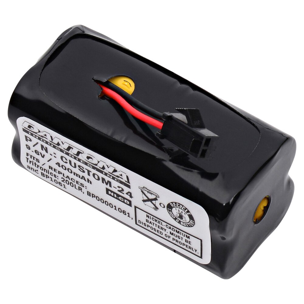 9.6 Volt Nickel Cadmium (NICD) 400 mAh Tri-Tronics Dog Collar Battery ...