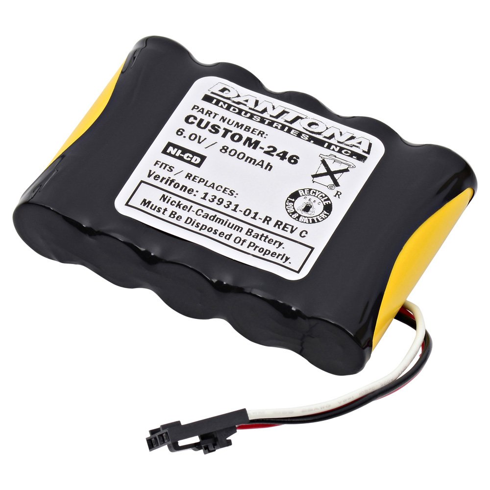 Replacement Verifone Ruby Console Credit Card Reader Battery