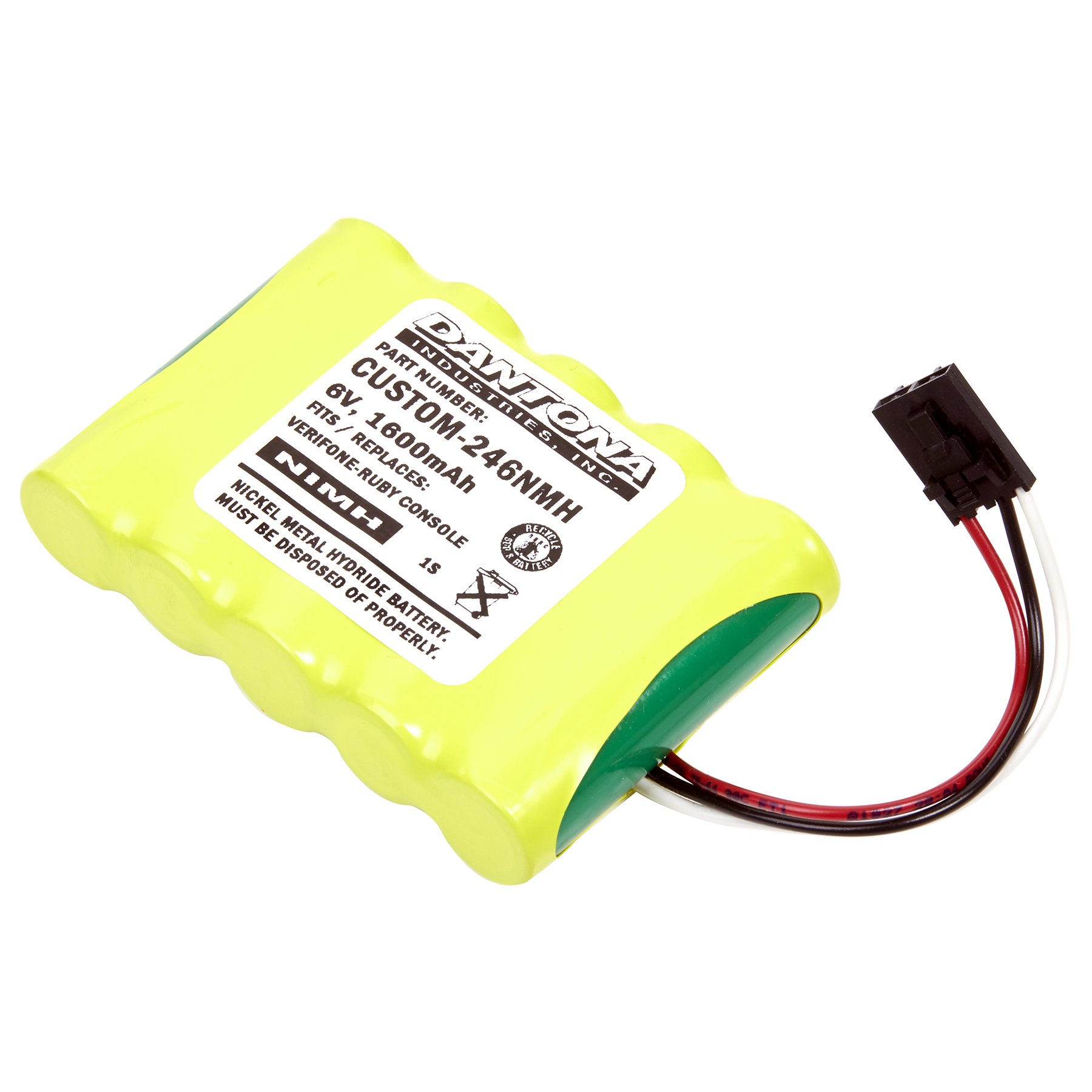 Replacement Verifone Ruby Console Low Profile Credit Card Reader NiMH ...