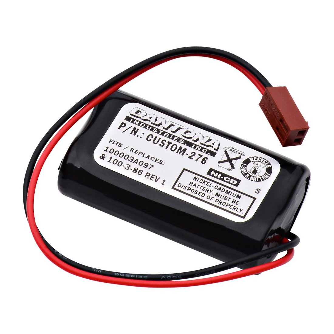 Atlite 100003A097 Emergency Light Battery | 2.4 Volt Battery