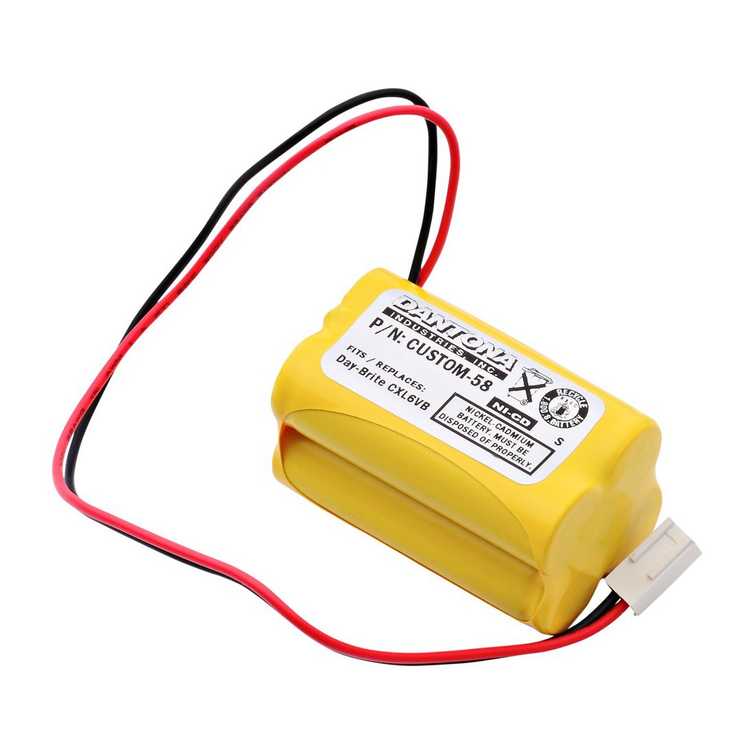 Replacement CTL CTL685896020 Emergency Lighting Battery | Battery Mart