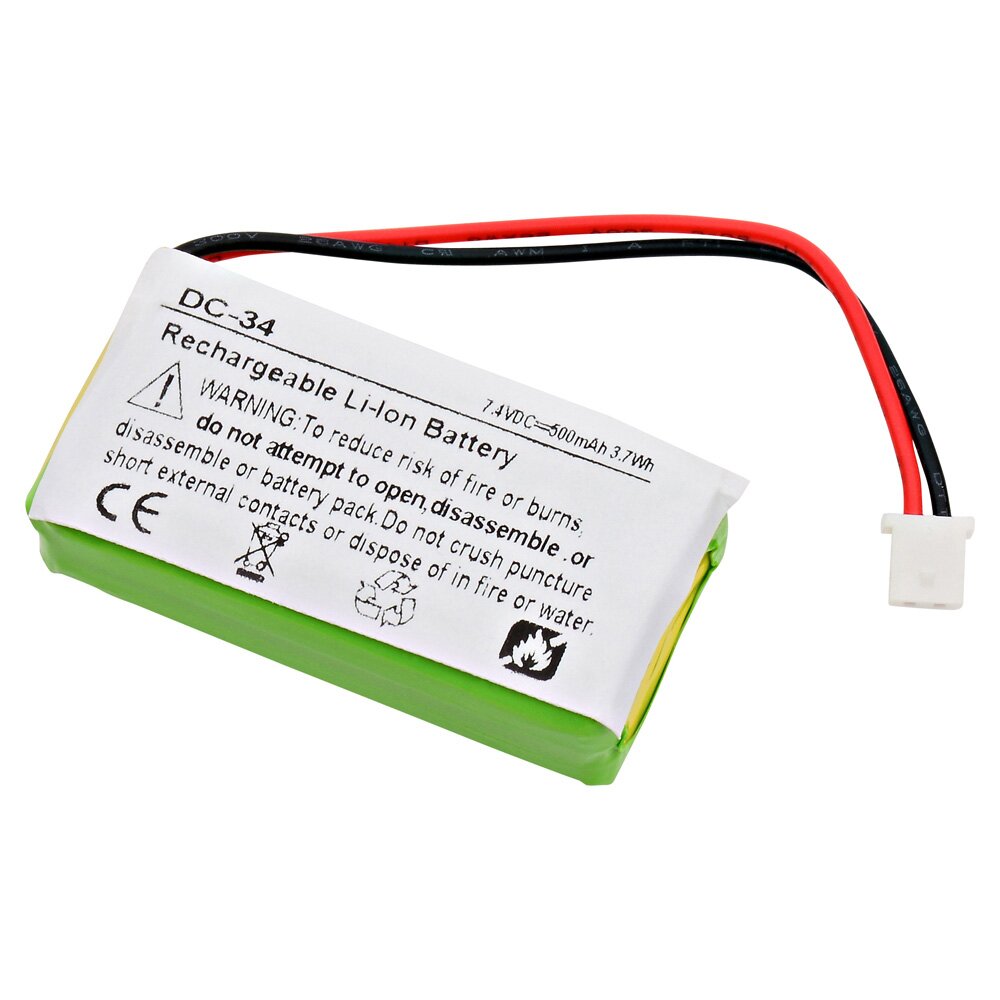 7.4V Lithium Ion 500 mAh Dogtra Dog Collar Battery | Battery Mart