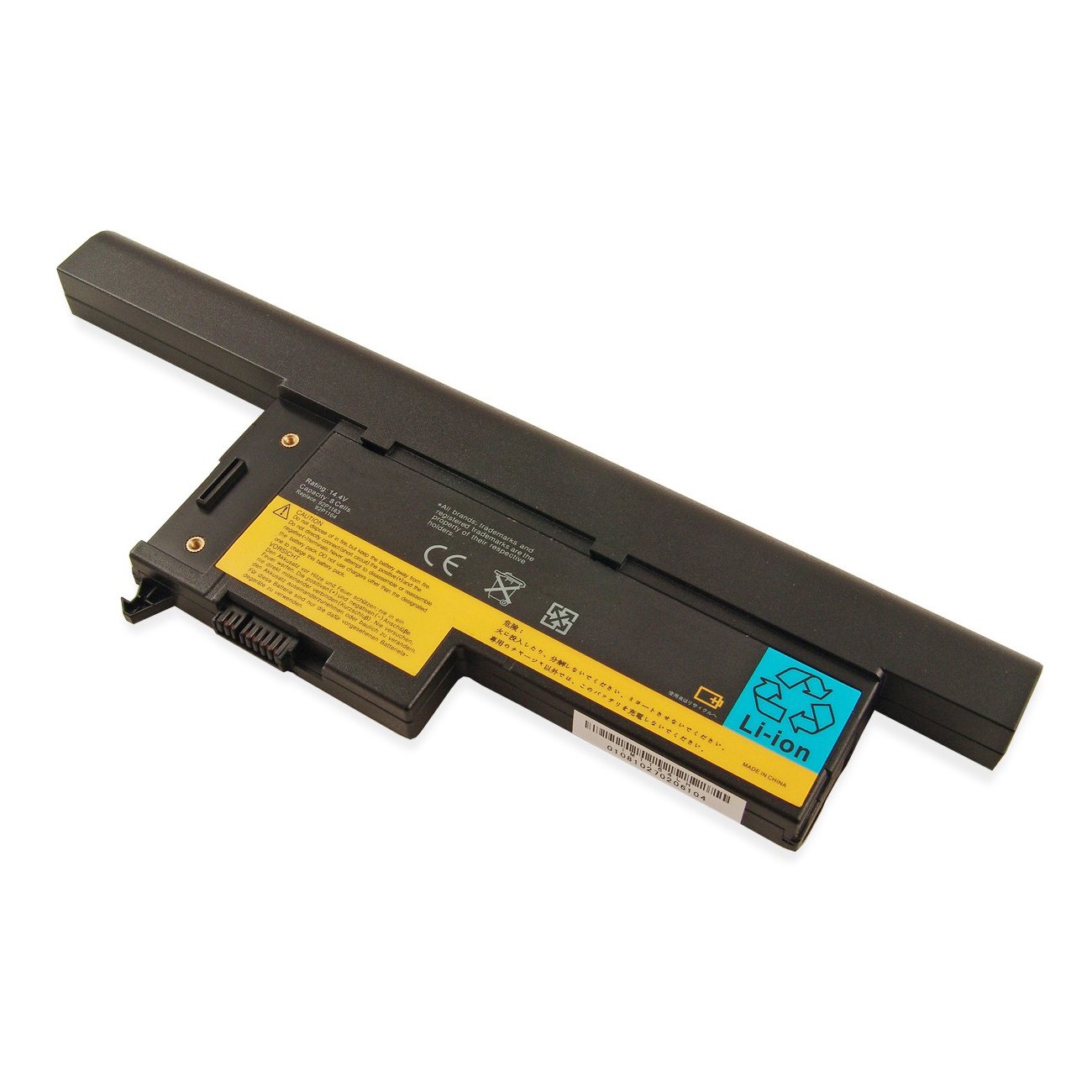 DENAQ branded replacement laptop battery for IBM THINKPAD X X60 ...