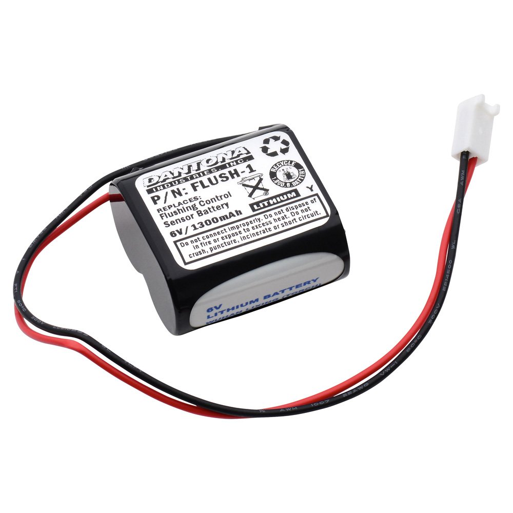 Replacement 6 Volt Flushing Control Sensors Battery | Battery Mart