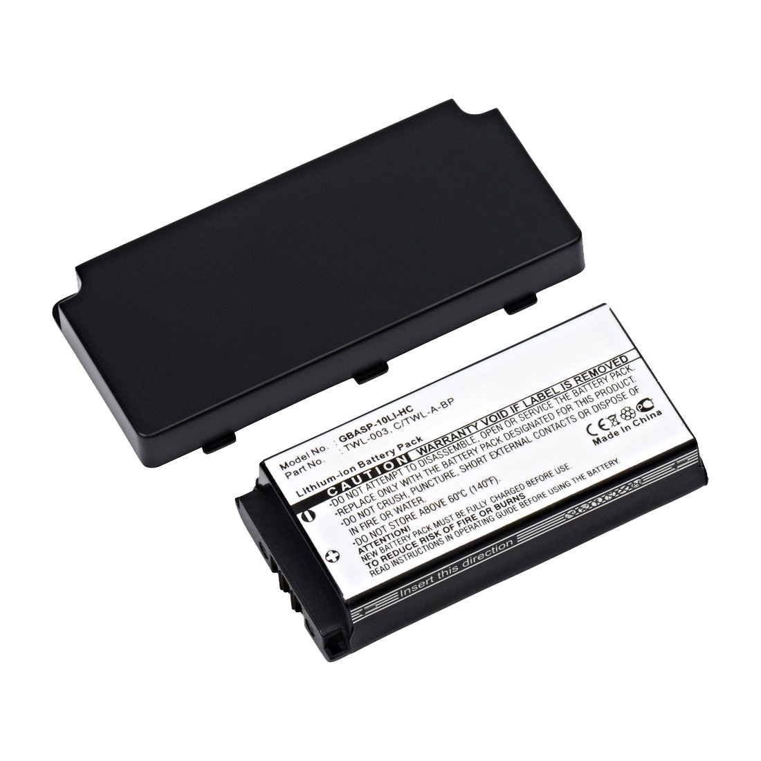 Replacement Nintendo DSi High Capacity Battery (3.7V, 1.1Ah, Li-Ion ...