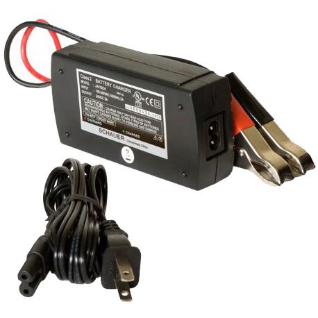 Schauer JAC0224 Charger: 24 Volt, 2 Amp with Clips: BatteryMart.com