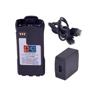 Replacement Motorola XTS2500 Battery with Micro-USB Charging Port by ...