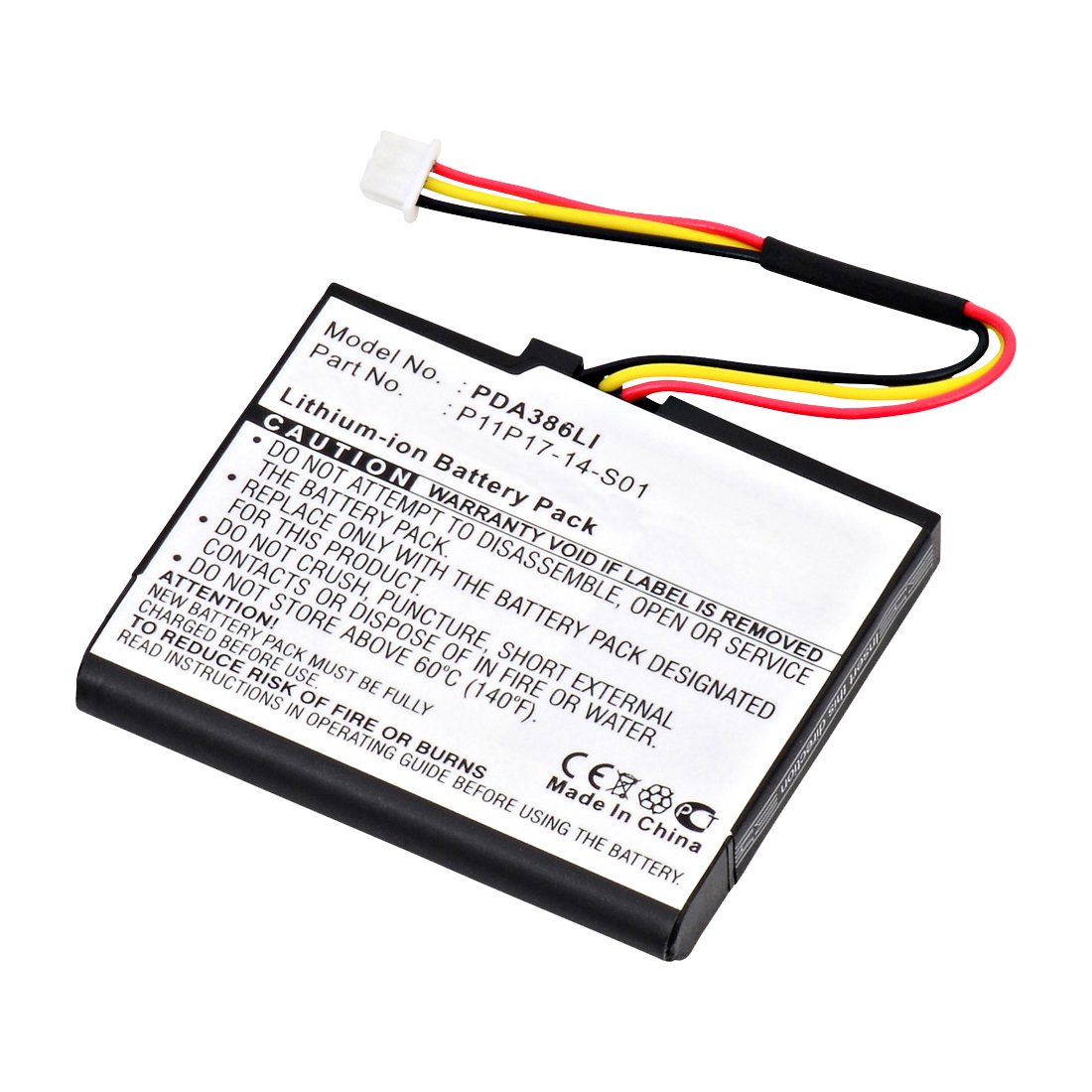 Replacement Tom Tom GPS P11P17-14-S01 Battery | Battery Mart