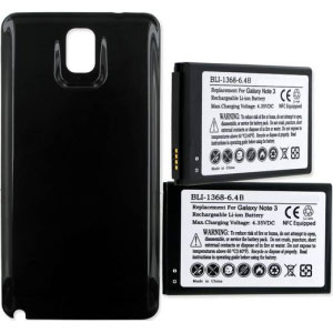 Replacement Samsung Galaxy S NOTE III Extended NFC Cell Phone Battery ...
