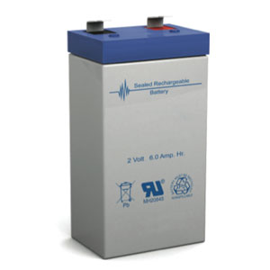 2 Volt, 6 Ah Sealed Lead Acid Battery: BatteryMart.com