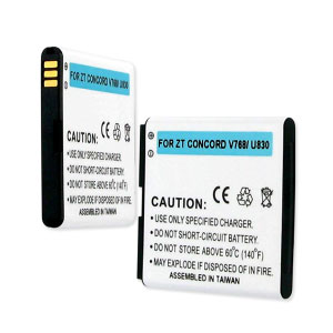 Replacement ZTE Concord V76810830 Li-Ion Cell Phone Battery | Battery Mart