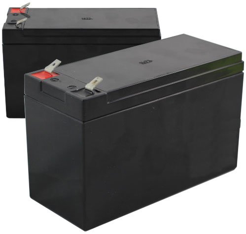 [2 Pack] 12 Volt 7 Ah Sealed Lead Acid Rechargeable Battery | Battery Mart