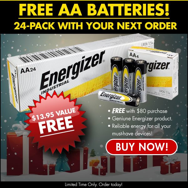 BatteryMart.com: Get Free AA Batteries with your Next Order